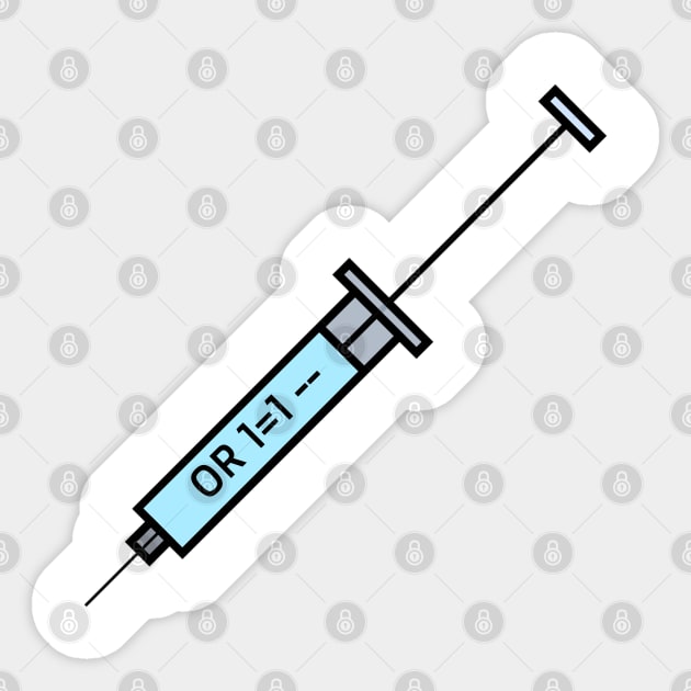 sql injection - Sql Injection - Sticker | TeePublic